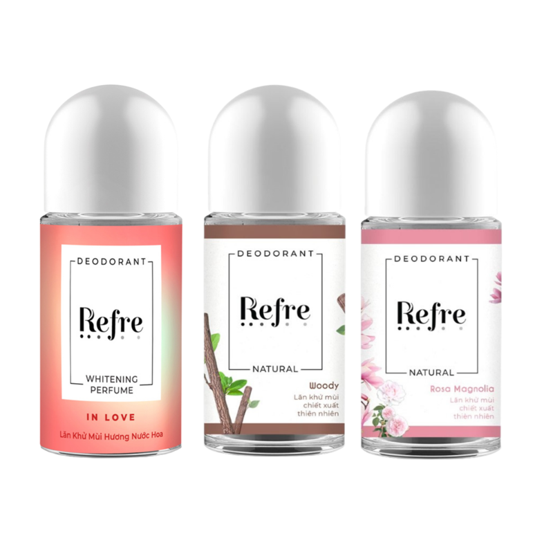 Lăn Khử Mùi Refre Natural 40ml - Cocolux