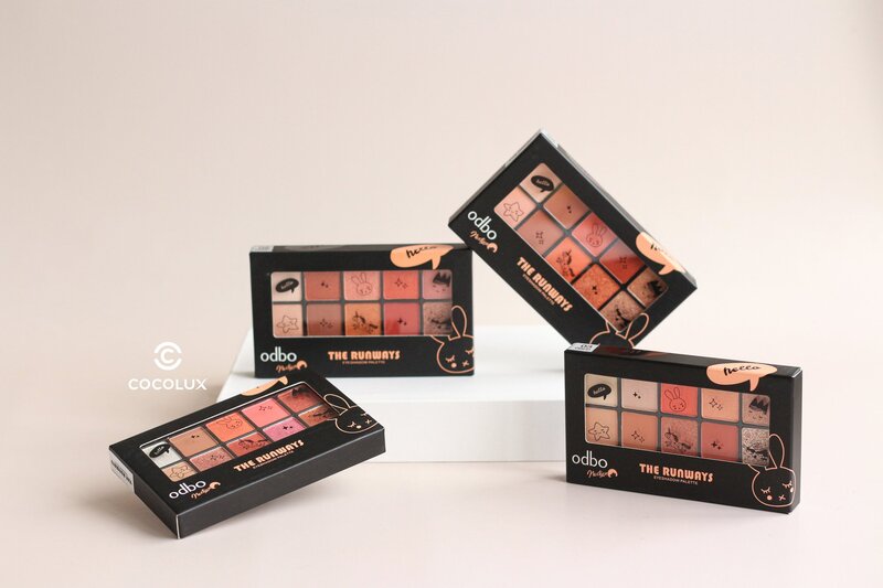 Bảng Phấn Mắt 10 Ô Odbo Runways Nextgen The Runways Eyeshadow Palette ...