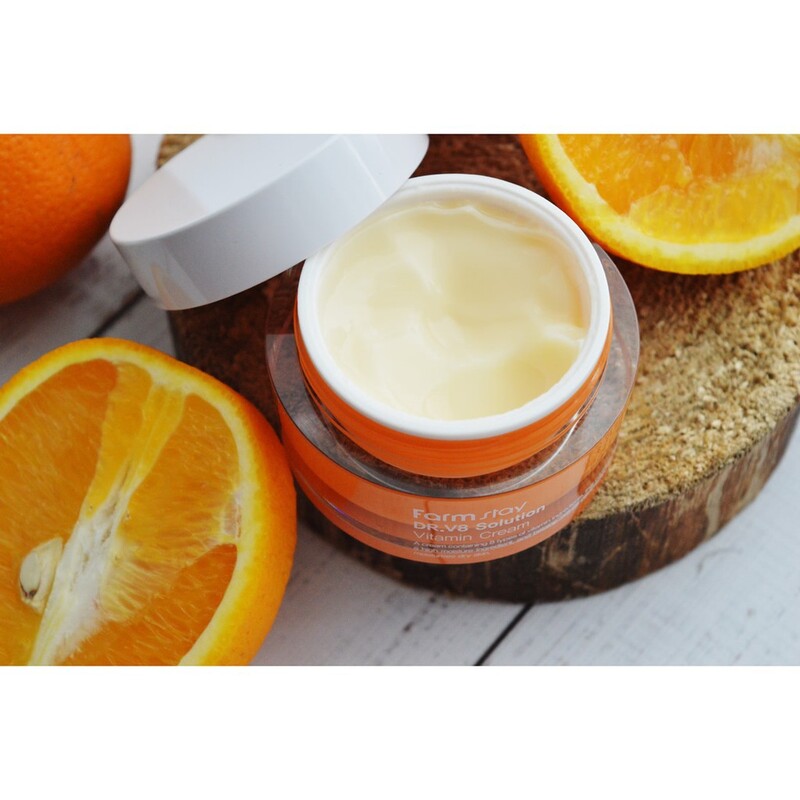 Kem dưỡng FARM STAY DR-V8 Solution Vitamin Cream - 50ml - Cocolux