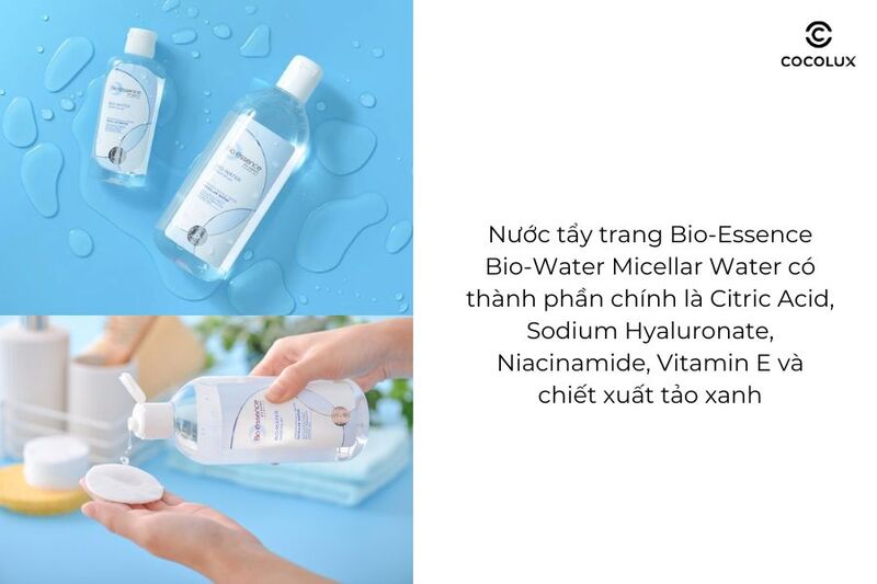 Review nước tẩy trang Bio-Essence Bio-Water Micellar Water liệu có đáng ...