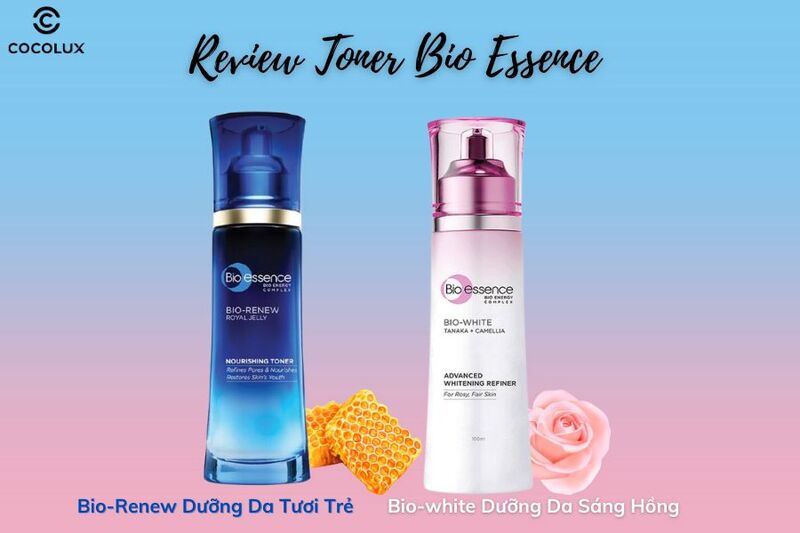 Review Toner Bio Essence: Bio-Renew Dưỡng Da Tươi Trẻ và Bio-white ...