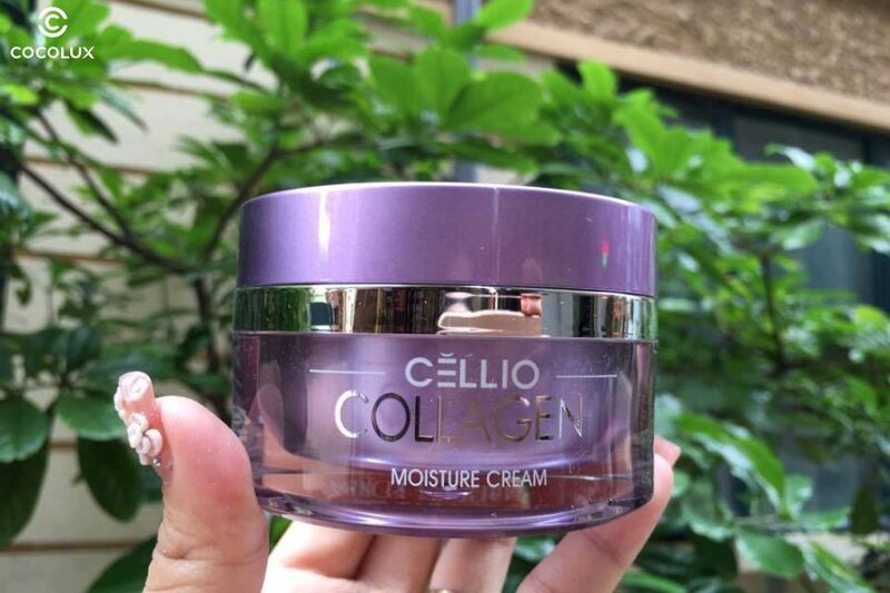 Review Kem Dưỡng Chống Lão Hóa Cellio Collagen Moisture Cream 50ml