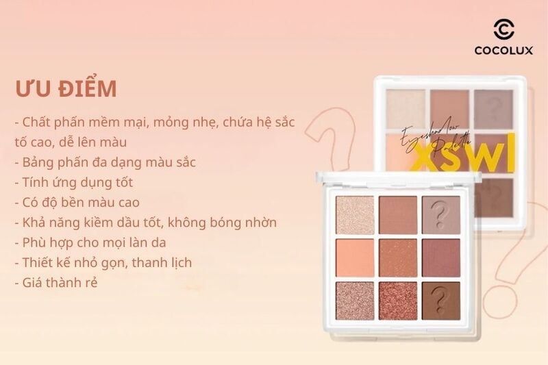 [Review] Phấn mắt Focallure Nine Colors Eyeshadow Palette 9 màu có tốt ...