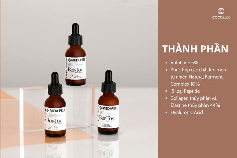 Review tinh chất Medi-Peel Bor-Tox chống nhăn, chống lão hóa được yêu ...