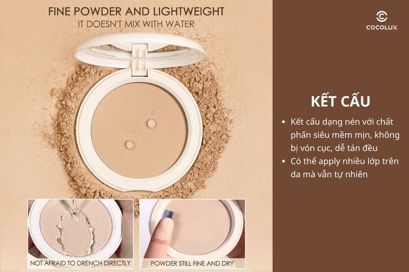 Review phấn nén Focallure Covermax Two Way Cake Pressed Powder giá rẻ ...