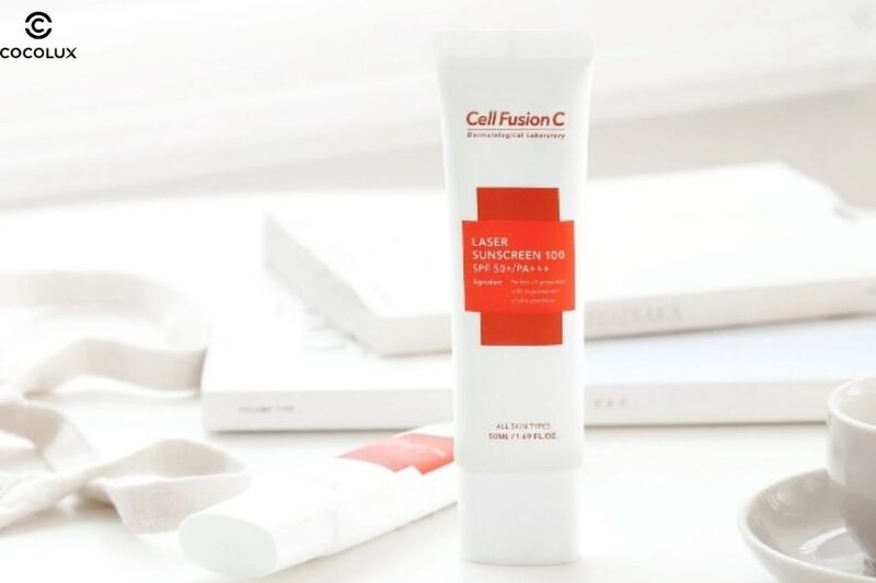 Review Kem Chống Nắng Cell Fusion C Laser Sunscreen - Đỏ