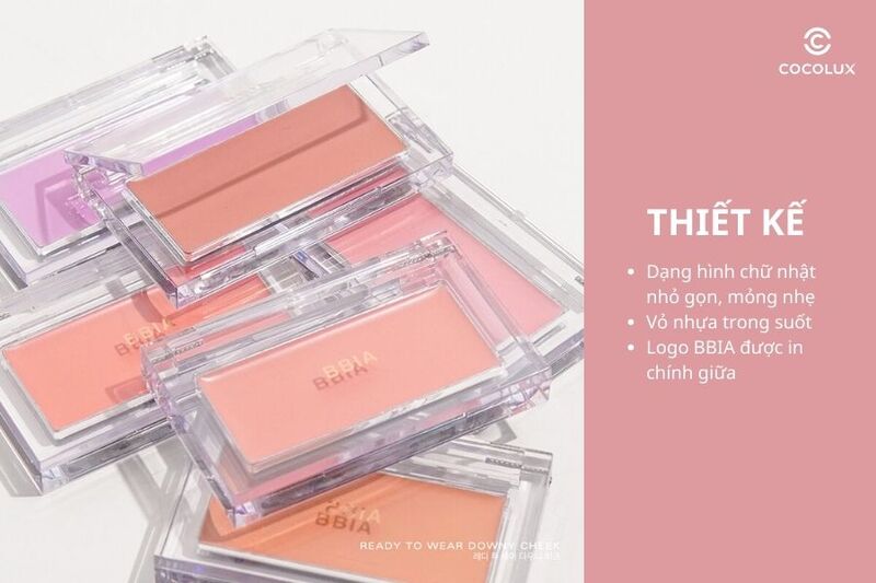 Review Phấn Má Dạng Kem BBIA Ready To Wear Downy Cheek