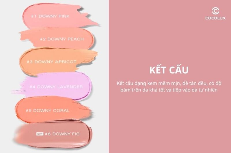 Review Phấn Má Dạng Kem BBIA Ready To Wear Downy Cheek