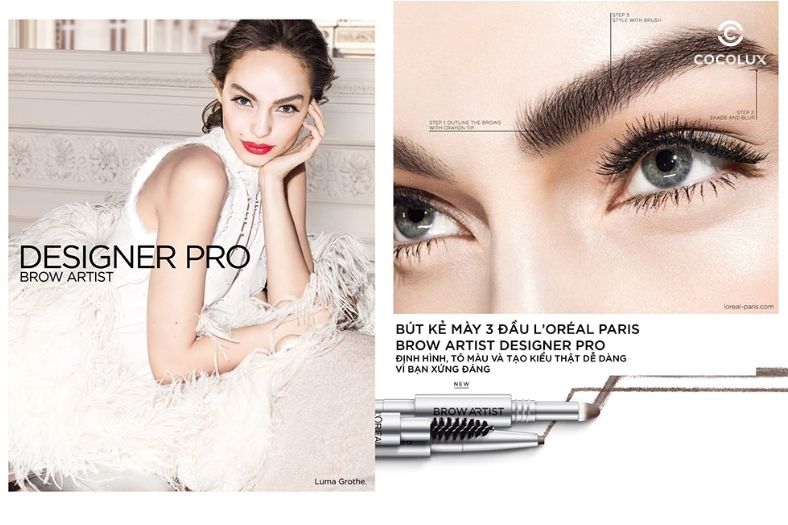 [GÓC REVIEW] Có Nên Dùng Chì Kẻ Mày L’Oreal 3 Trong 1 Brow Artist Designer Pro