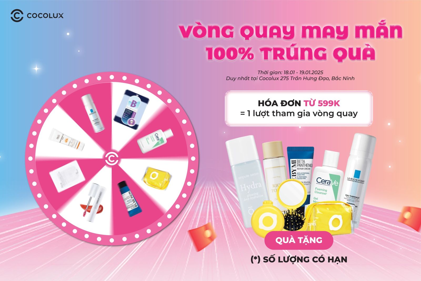COCOLUX TƯNG BỪNG KHAI TRƯƠNG CƠ SỞ THỨ 17 TẠI 275 TRẦN HƯNG ĐẠO, BẮC ...