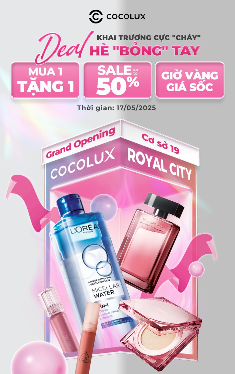 COCOLUX KHAI TRƯƠNG CƠ SỞ THỨ 19 TẠI TTTM ROYAL CITY: KHAI TRƯƠNG TƯNG ...