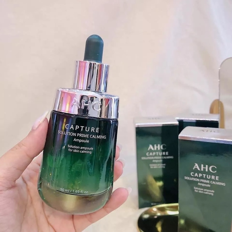 Tinh chất AHC Capture Solution Prime Calming Ampoule 50ml (Xanh Lá) - Cocolux