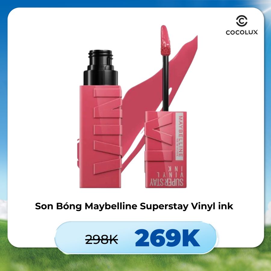 Son kem lì 16h lâu trôi Maybelline Superstay Matte Ink - Cocolux