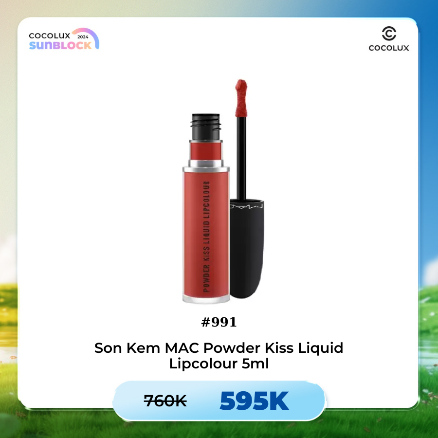 Review Chi Tiết Son Kem MAC Powder Kiss Liquid Lipcolour