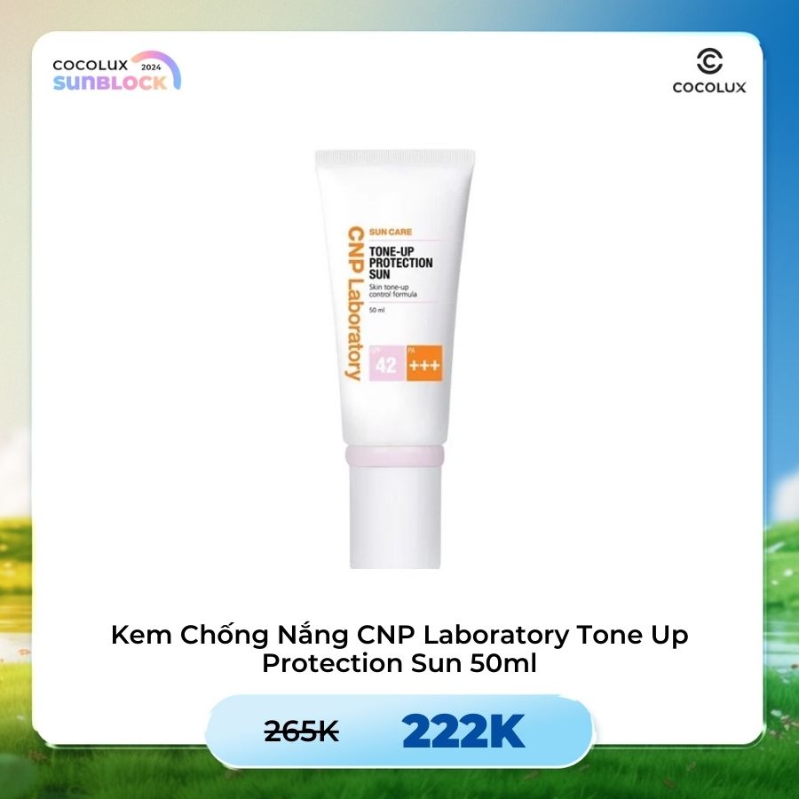 Review Kem Chống Nắng CNP Laboratory Tone Up Protection Sun
