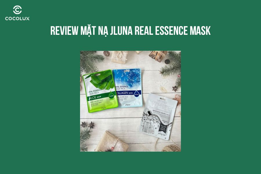 Review Chi Tiết Mặt Nạ Jluna Real Essence Mask