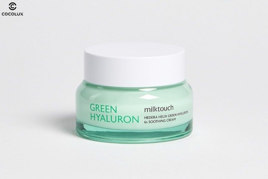 Review Milk Touch Hedera Helix Green Hyaluron 6sec Moisture Cream